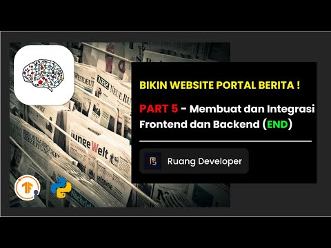 MEMBUAT DAN INTEGRASI FRONTEND DAN BACKEND - YouTube