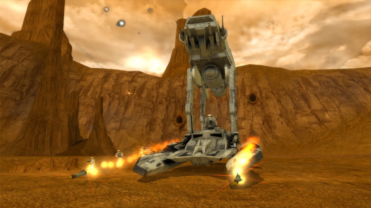 Star Wars Battlefront II (2005) Geonosis dust plains - galactic empire ...