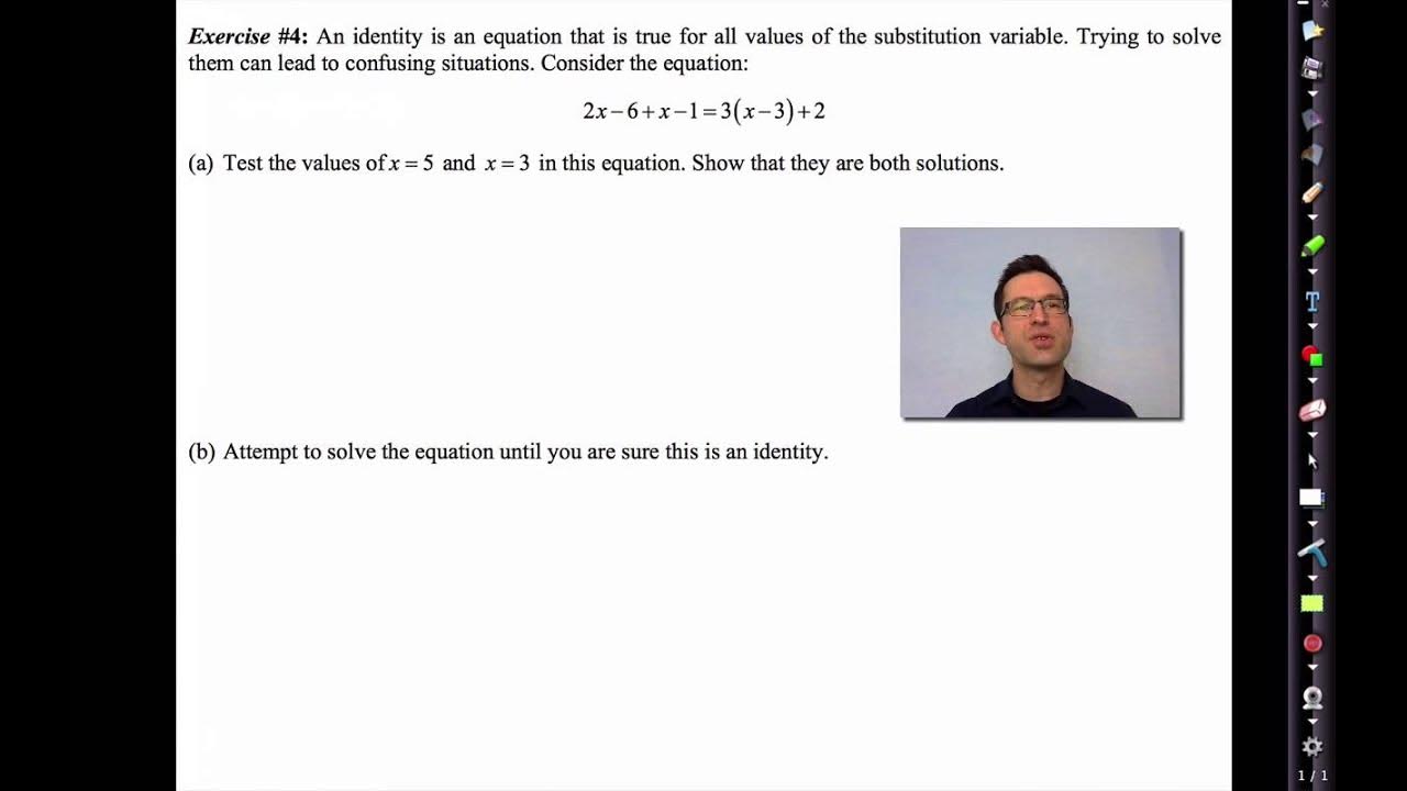 Common Core Algebra II.Unit 1.Lesson 2.Solving Linear Equations - YouTube