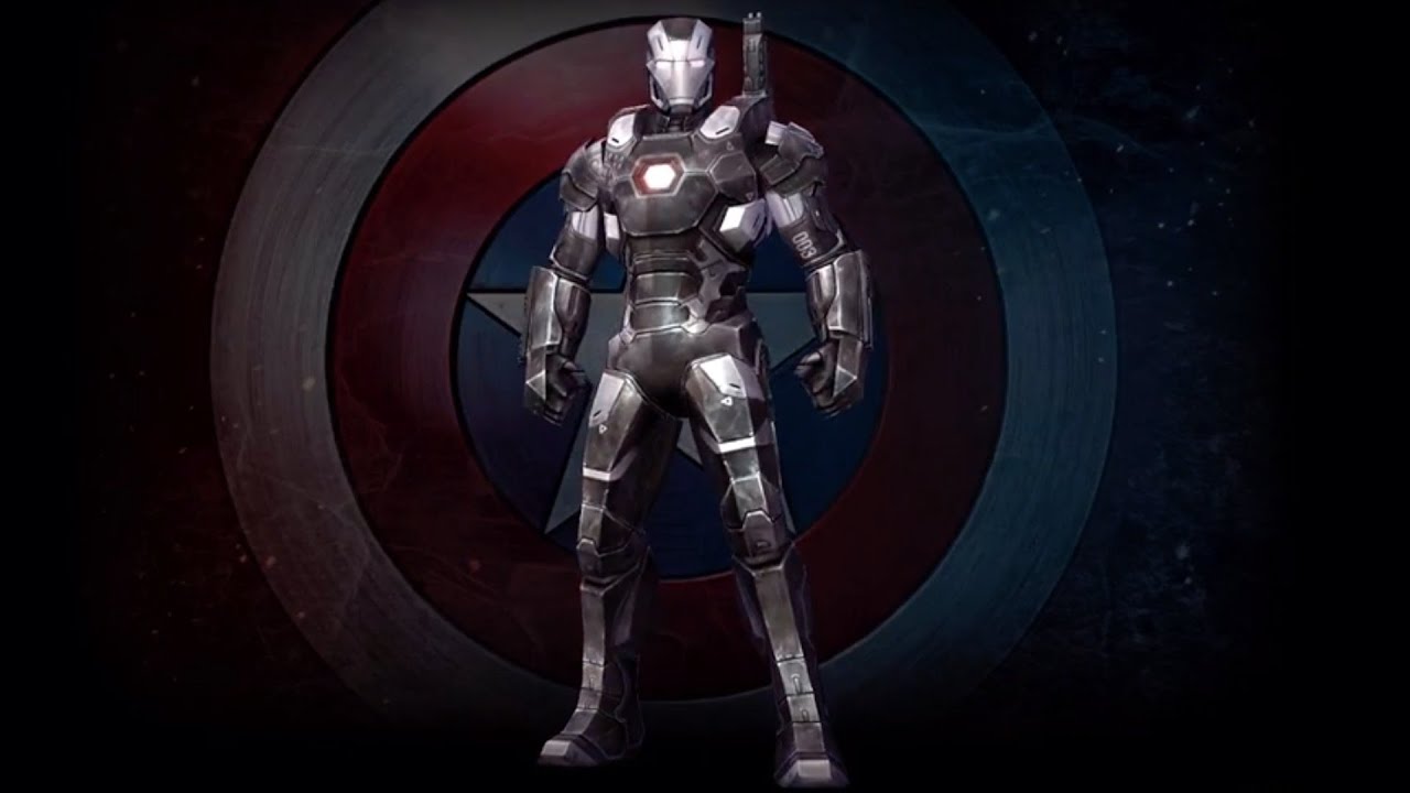 MARVEL Future Fight - War Machine (Captain America CIVIL WAR) Uniform ...
