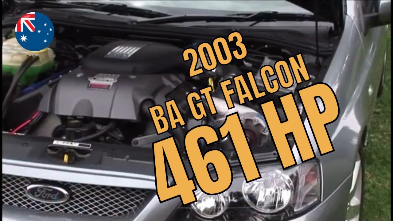 Experience the Thrill of the 461HP 2003 BA GT Ford Falcon - YouTube