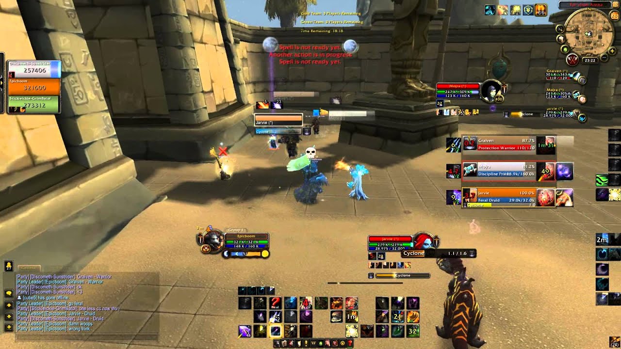 Epicboom, Woops..Wrong trink.., Warlords of Draenor Level 100 Boomkin pvp, Journey to 2k ...