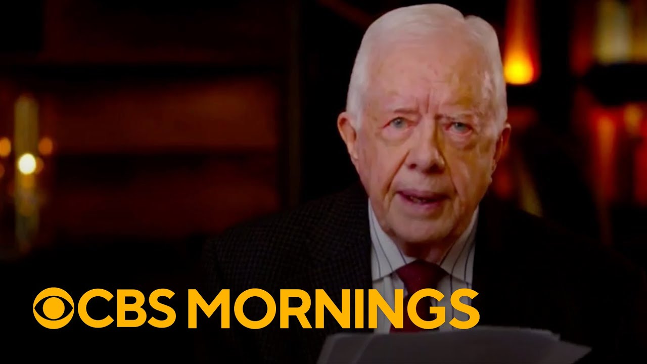 From the archives: Jimmy Carter's "Note to Self" in 2015 - YouTube