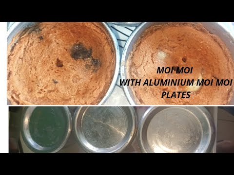 How To Make Moi-Moi ( Bean Cakes) with Aluminium moi moi plates/Cook ...