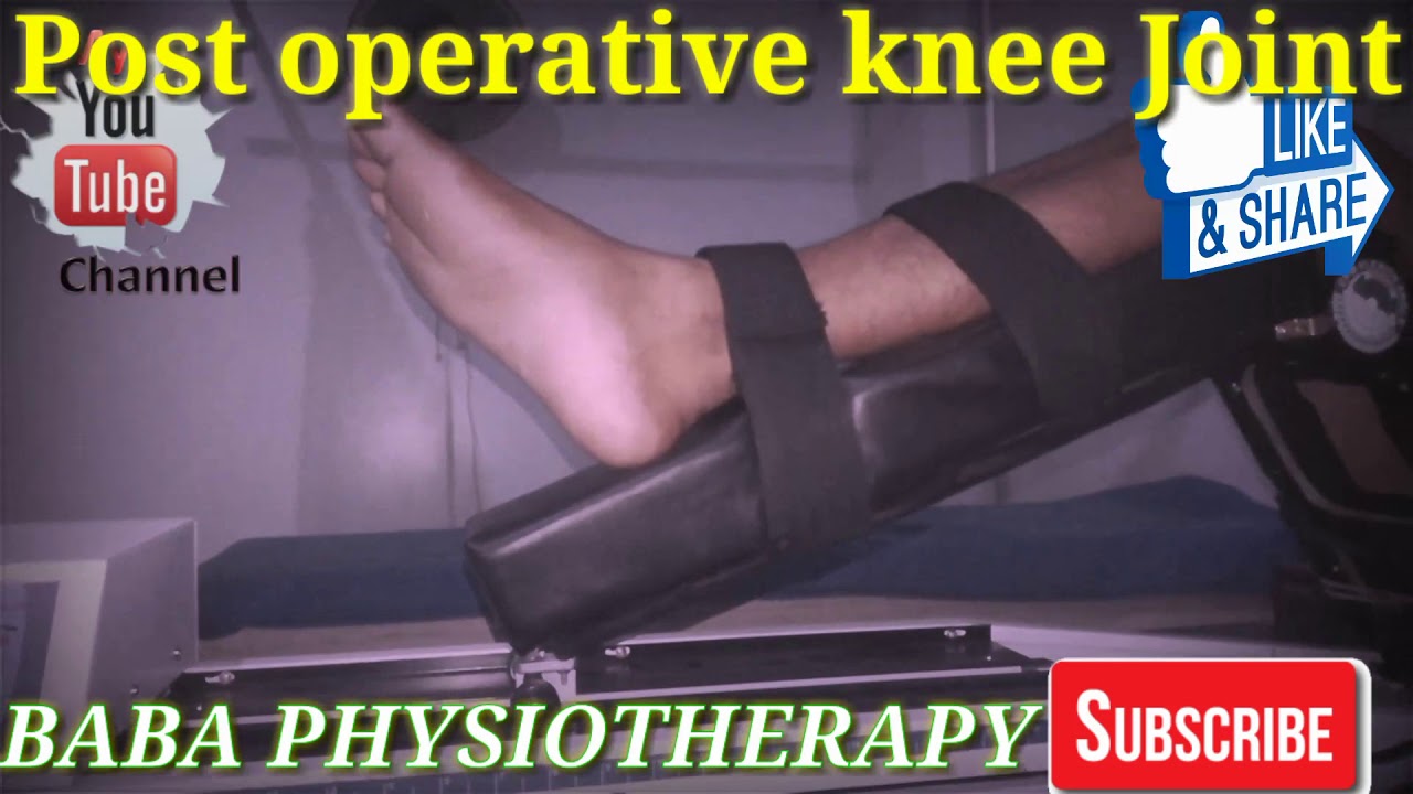 Knee exercises! HOW TO USE CPM MACHINE! AISE KARE APNE KNEE KO THEEK ...