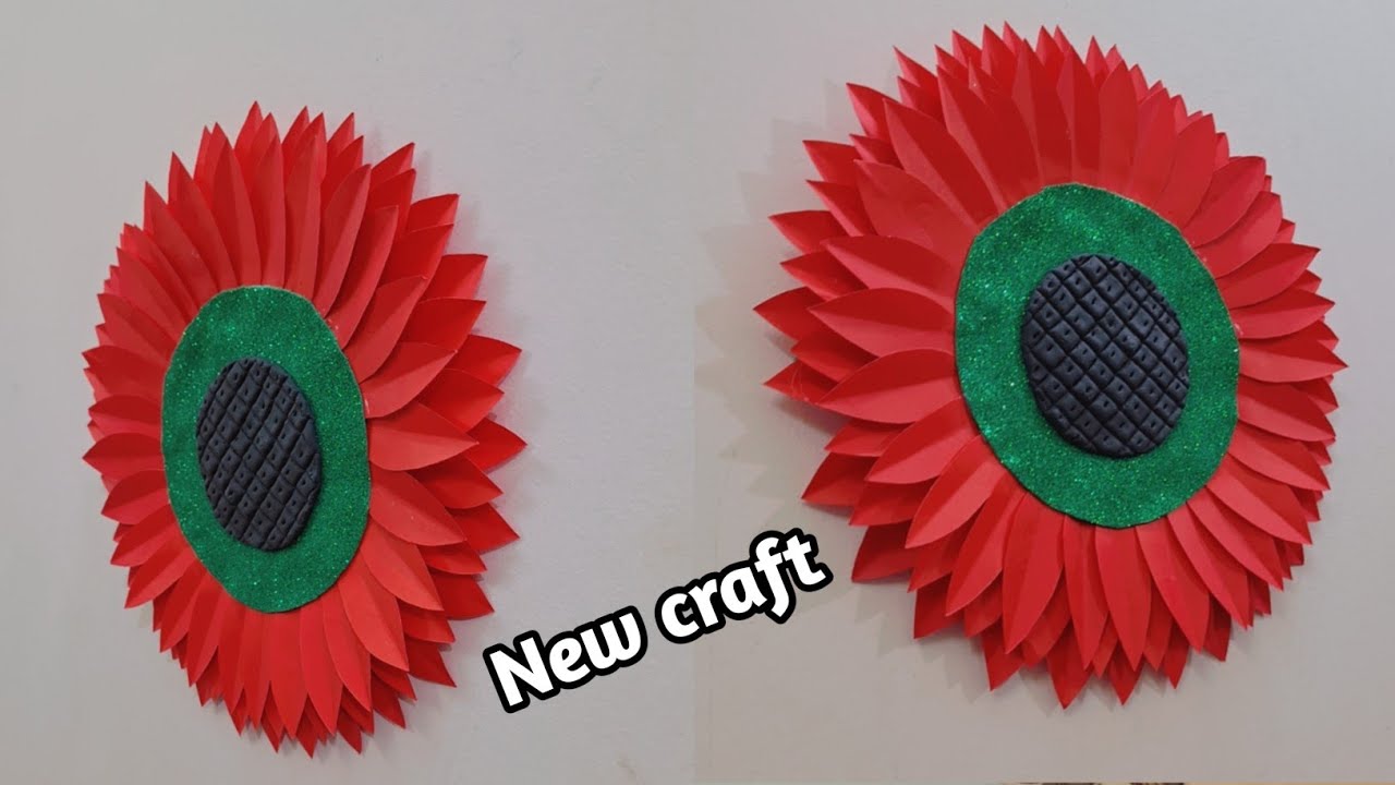 Amazing Paper craft With glitter paper & clay craft idea || Clay craft ...