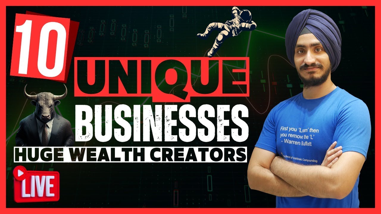 10 Unique Businesses: Huge Wealth Creators (Live Session) - YouTube