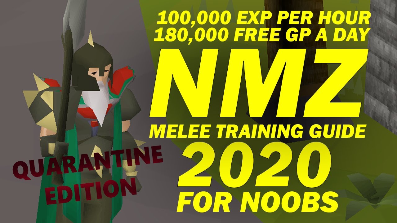 AFK Beginners Nightmare Zone Melee DH Training Guide 100k xp/ph for NMZ ...