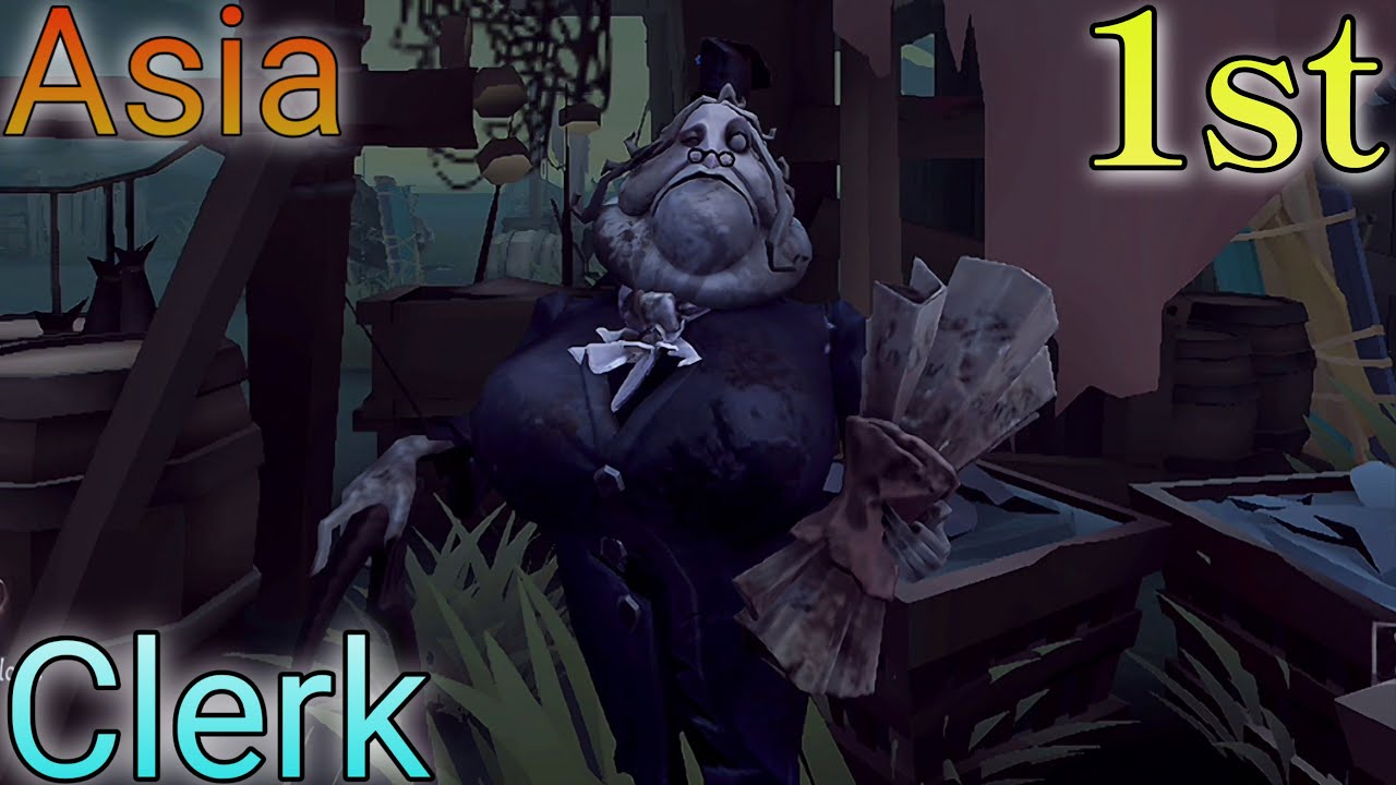 1st Clerk｜書記官｜记录员｜서기관【IdentityV】【第五人格】【제5인격】【idv】【pro player】 - YouTube