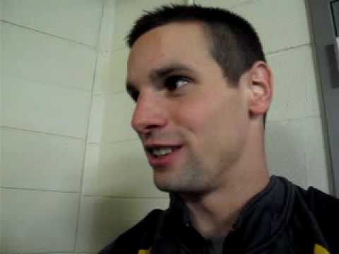 Iowa WR Trey Stross -- Wisconsin postgame - YouTube