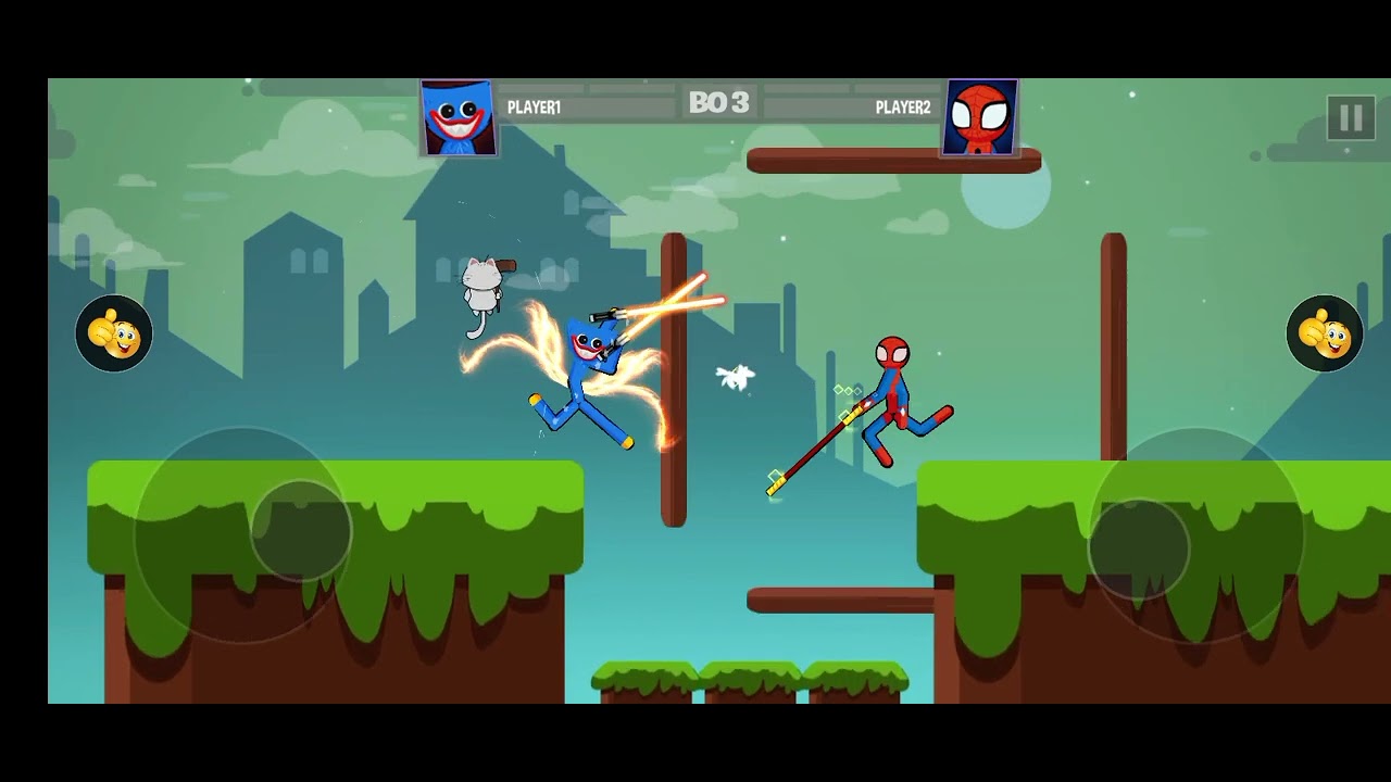 Supreme spider stickman fighting - YouTube