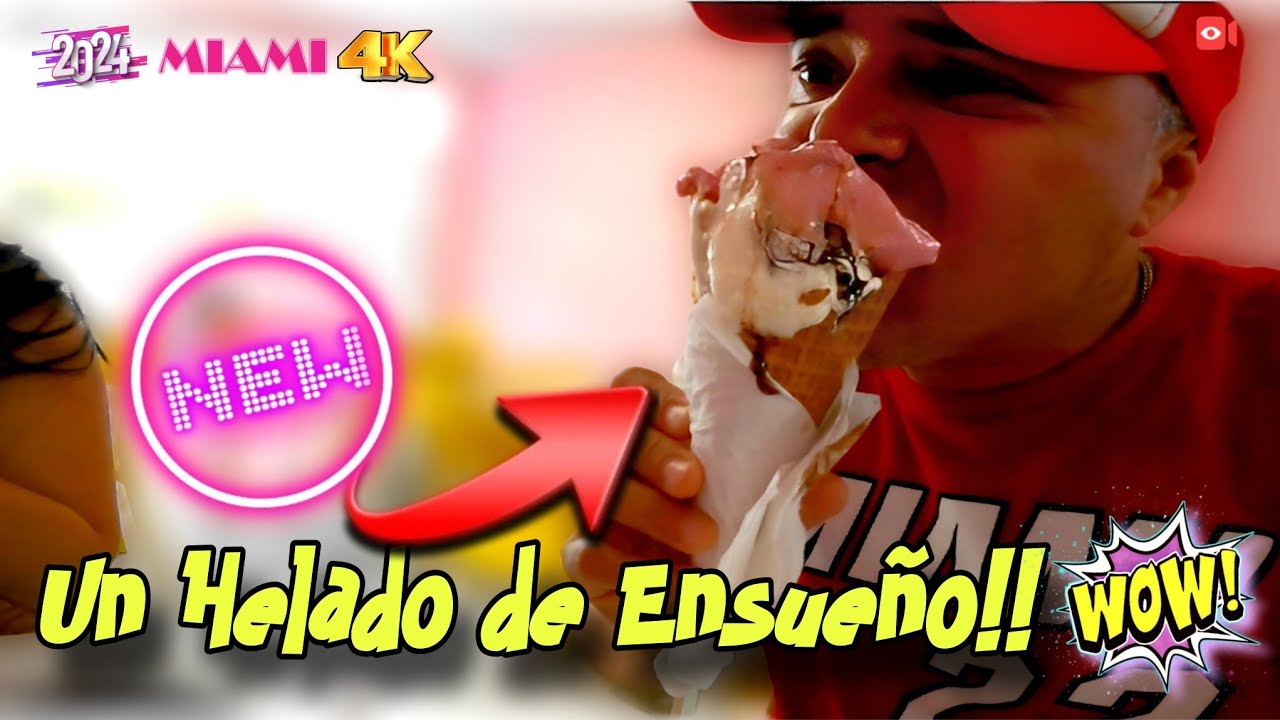 Un Helado de Ensueño #miami #food #4k ICY DREAMS FACTORY - YouTube