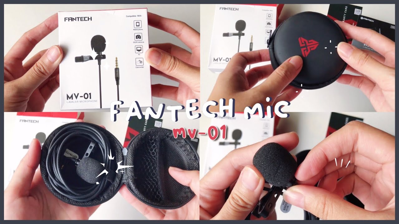 Mic Recomendation - Fantech Mic MV-01 | Unboxing Electronics ...