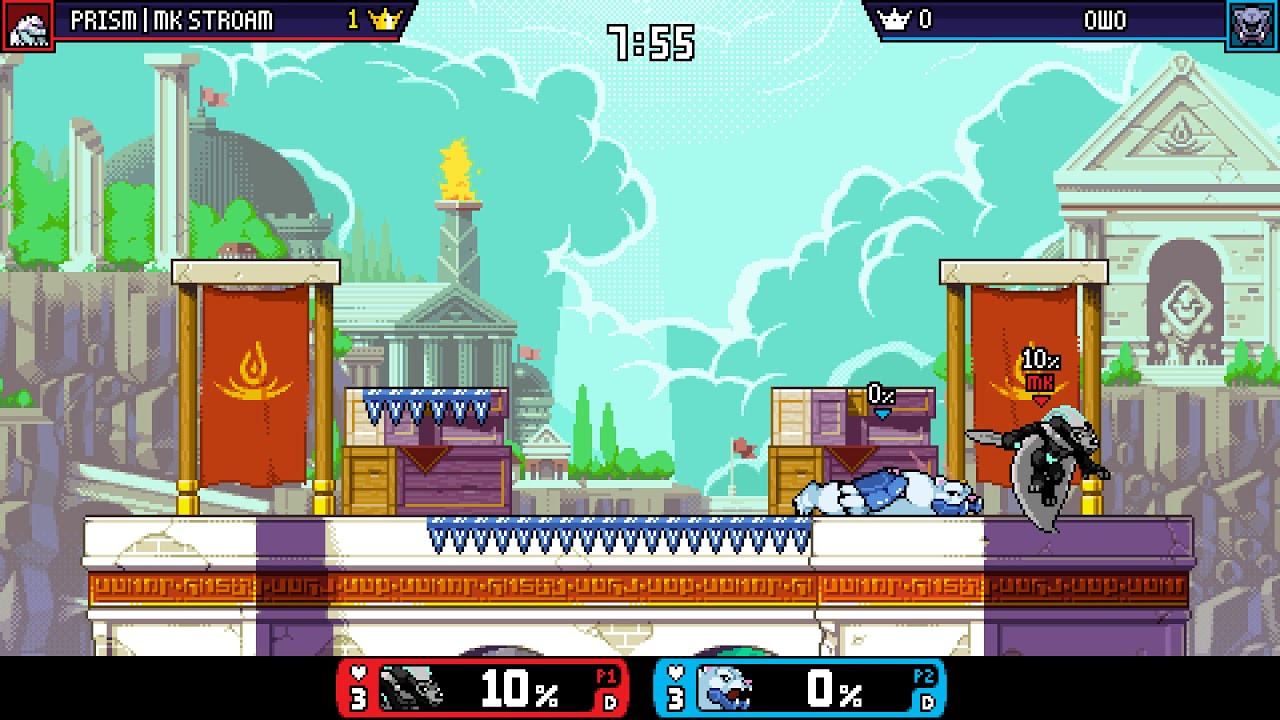 Rivals Of Aether | Forsburn D-air is Good - YouTube