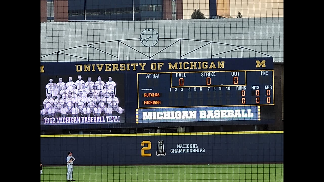 Michigan Baseball team meeting - YouTube