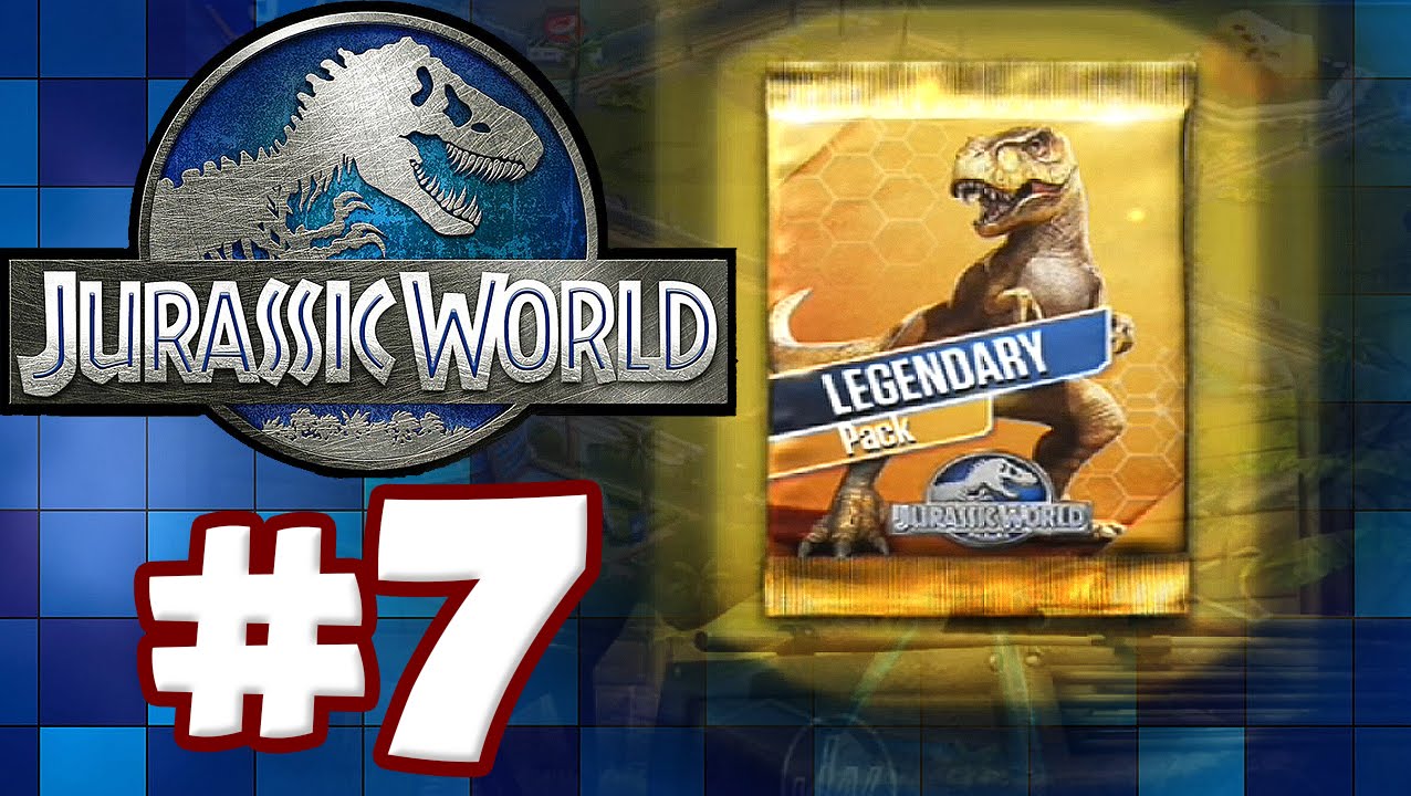 LEGENDARY PACK OPENING | Jurassic World: The Game - Part 7 - YouTube