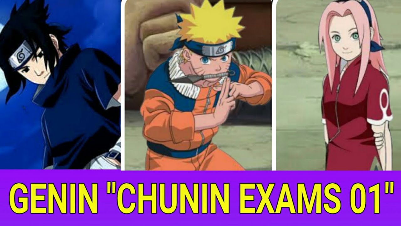 NARUTO | Genin | Chunin Exams - YouTube