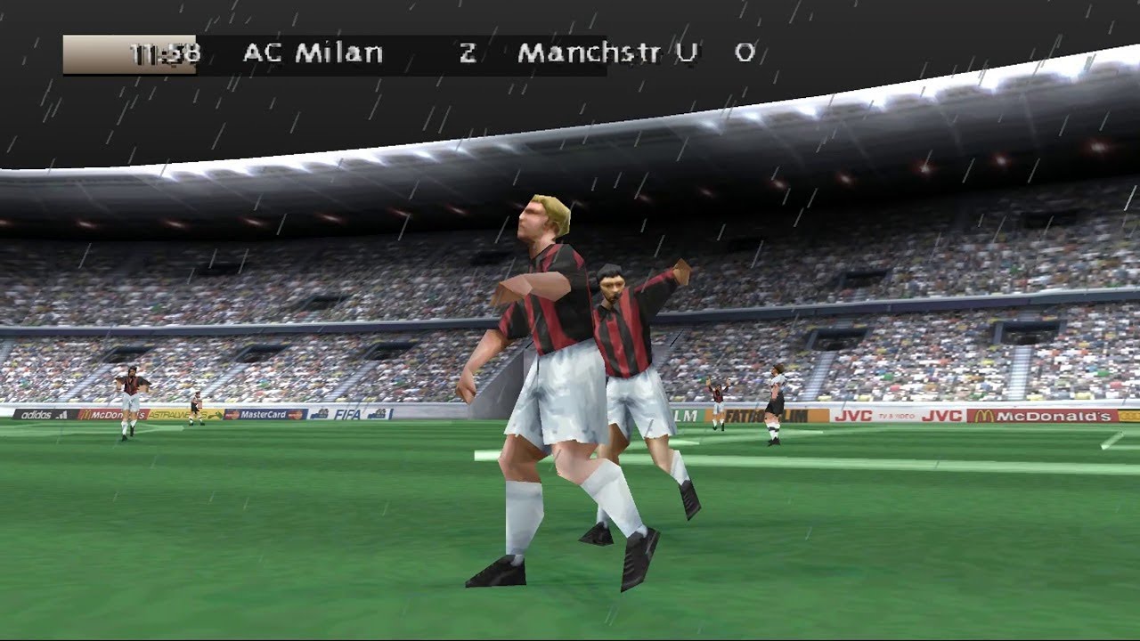 Fifa 99 PS1/PSX Gameplay - YouTube