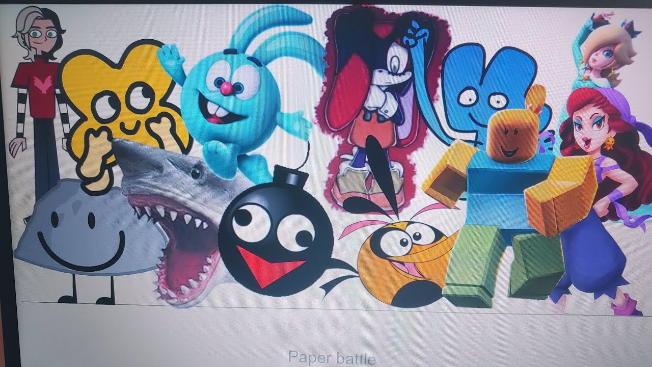 paper battle intro - YouTube