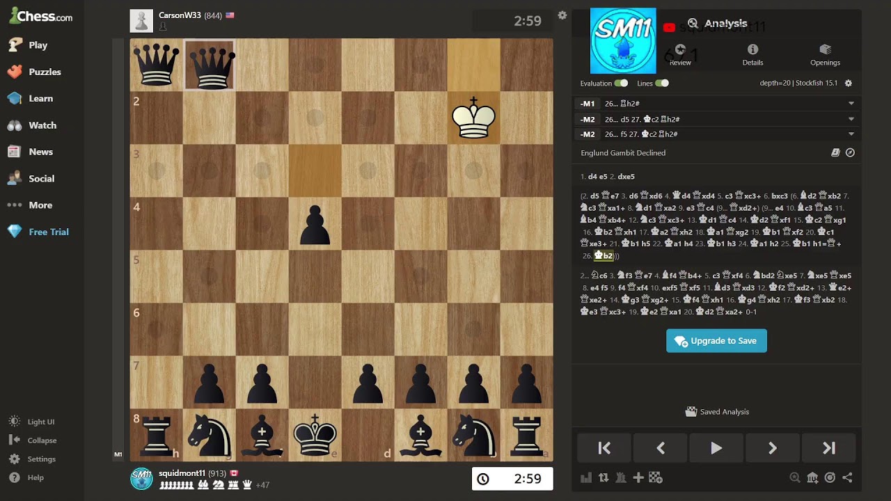 Day 5 of Streaming Chess - YouTube