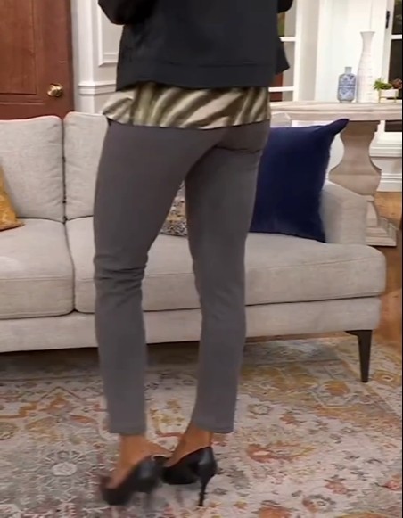 QVC model Ashley in jeans 46 - YouTube