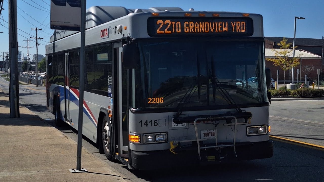 COTA || 2014 Gillig LF CNG '40 || #1416 || 22 Osu-Rickenbacker || The ...