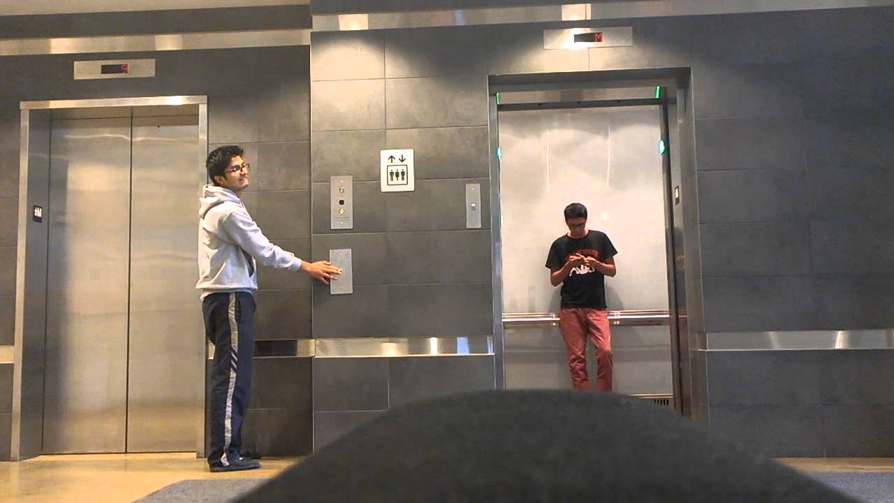 UofM elevator prank - YouTube