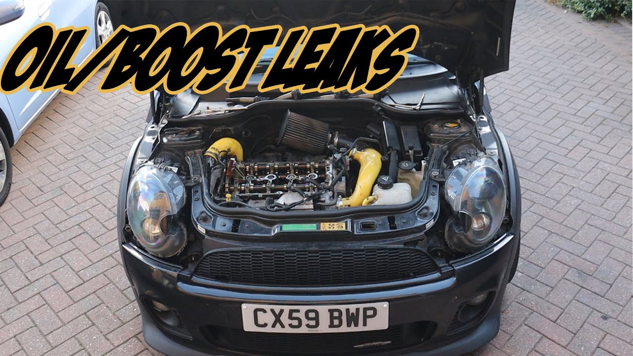MINI COOPER JCW R56 CAM COVER REPLACEMENT (BAD OIL LEAKS) - YouTube