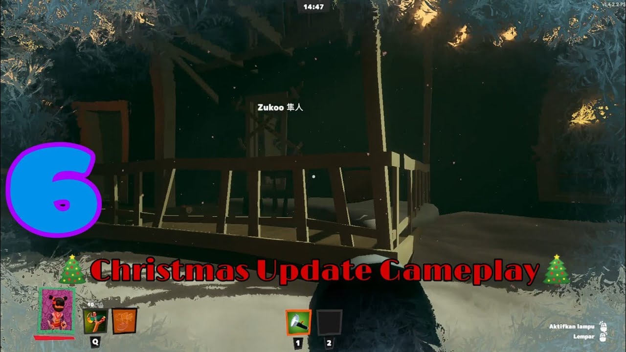 SECRET NEIGHBOR CHRISTMAS 2022 GAMEPLAY ️ SECRET NEIGHBOR INDONESIA #6🌨 ...