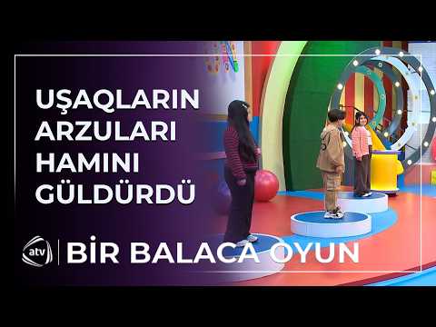 Uşaqların arzuları hamını güldürdü / Bir balaca oyun