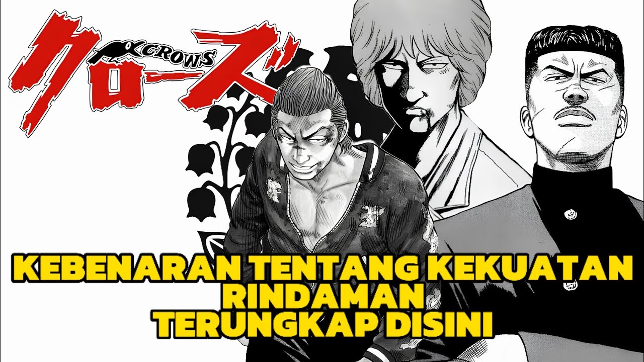TERUNGKAP INILAH KEBENARAN TENTANG RINDAMAN | Alur Cerita Manga Crows ...