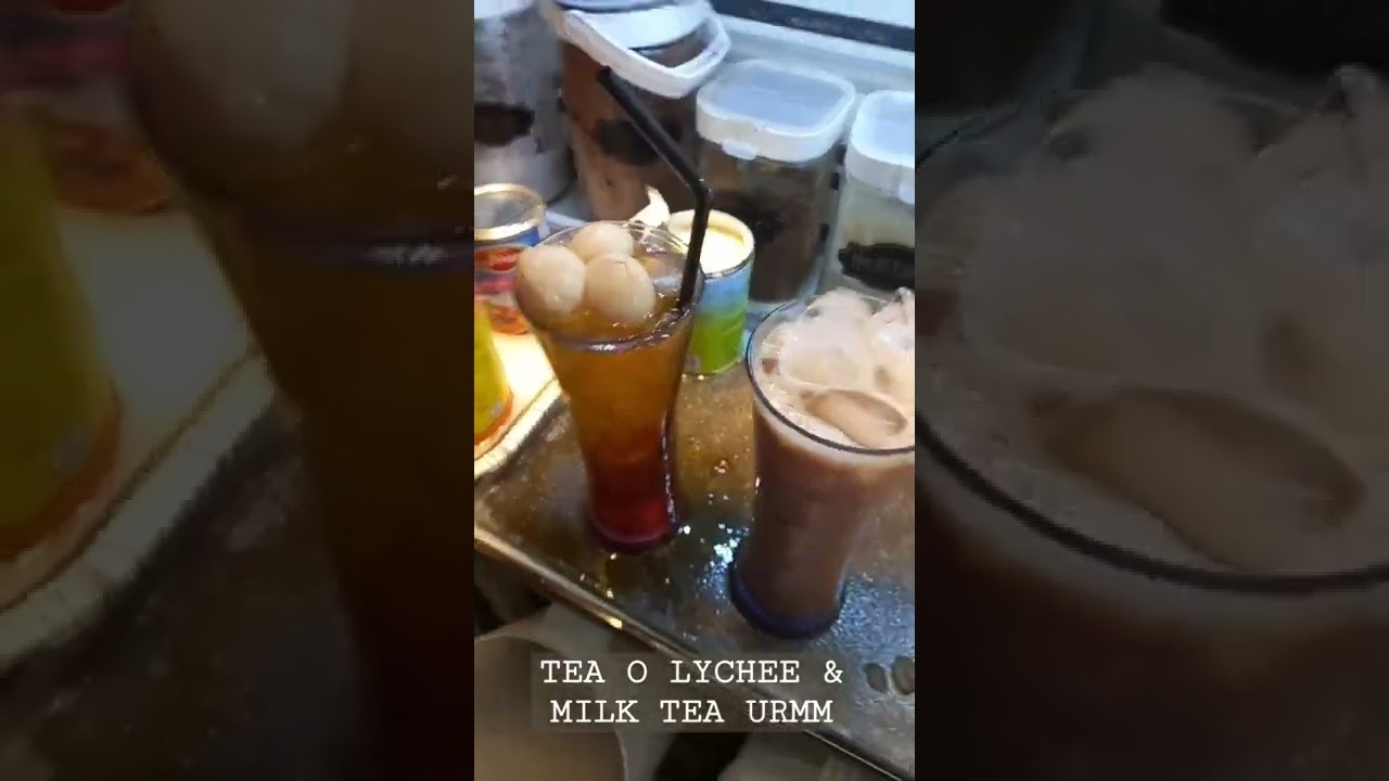 lychee tea o & milk tea,jana penghasilan youtube dengan air teh o laici ...