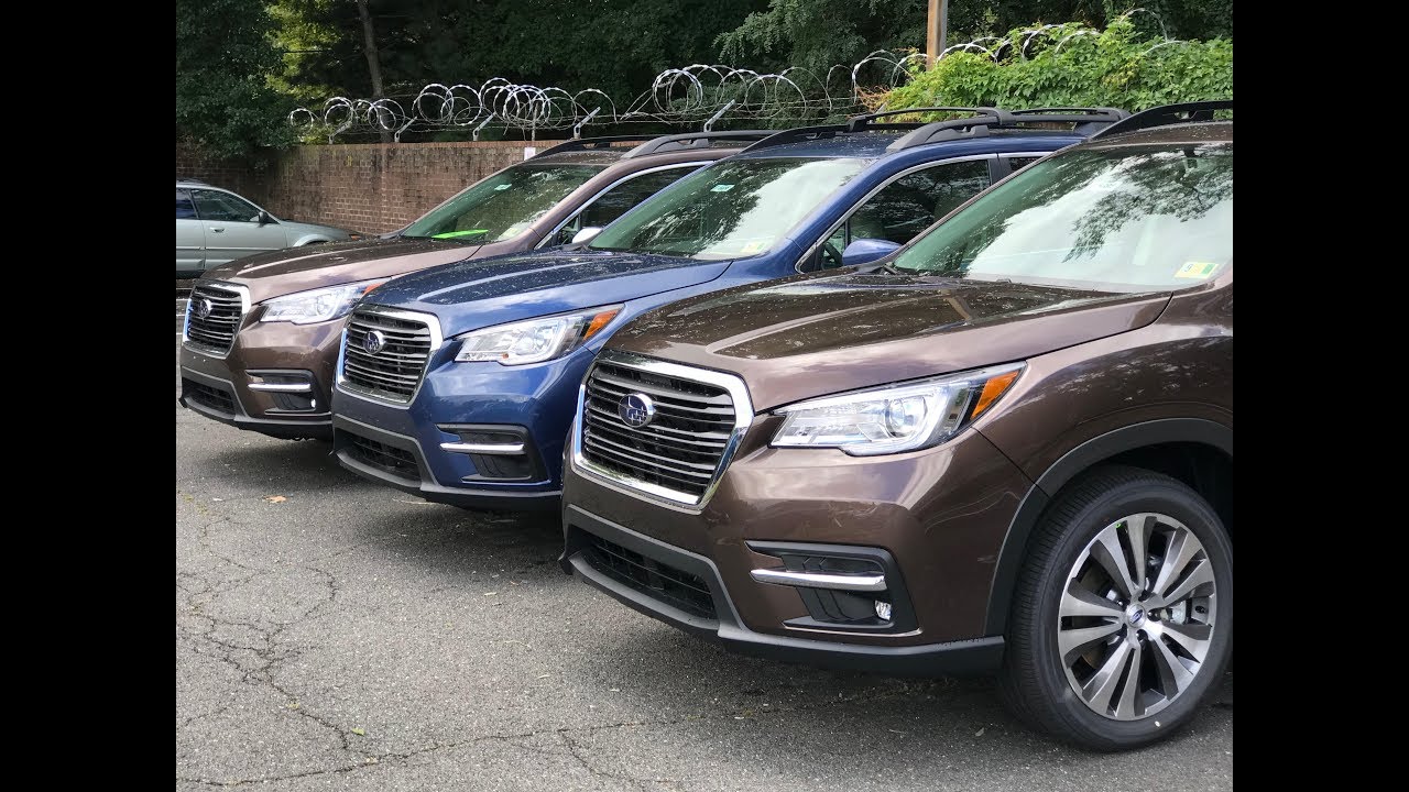 Good, Better, & Best: 2019 Subaru Ascent Review: 3 Trim Comparison ...