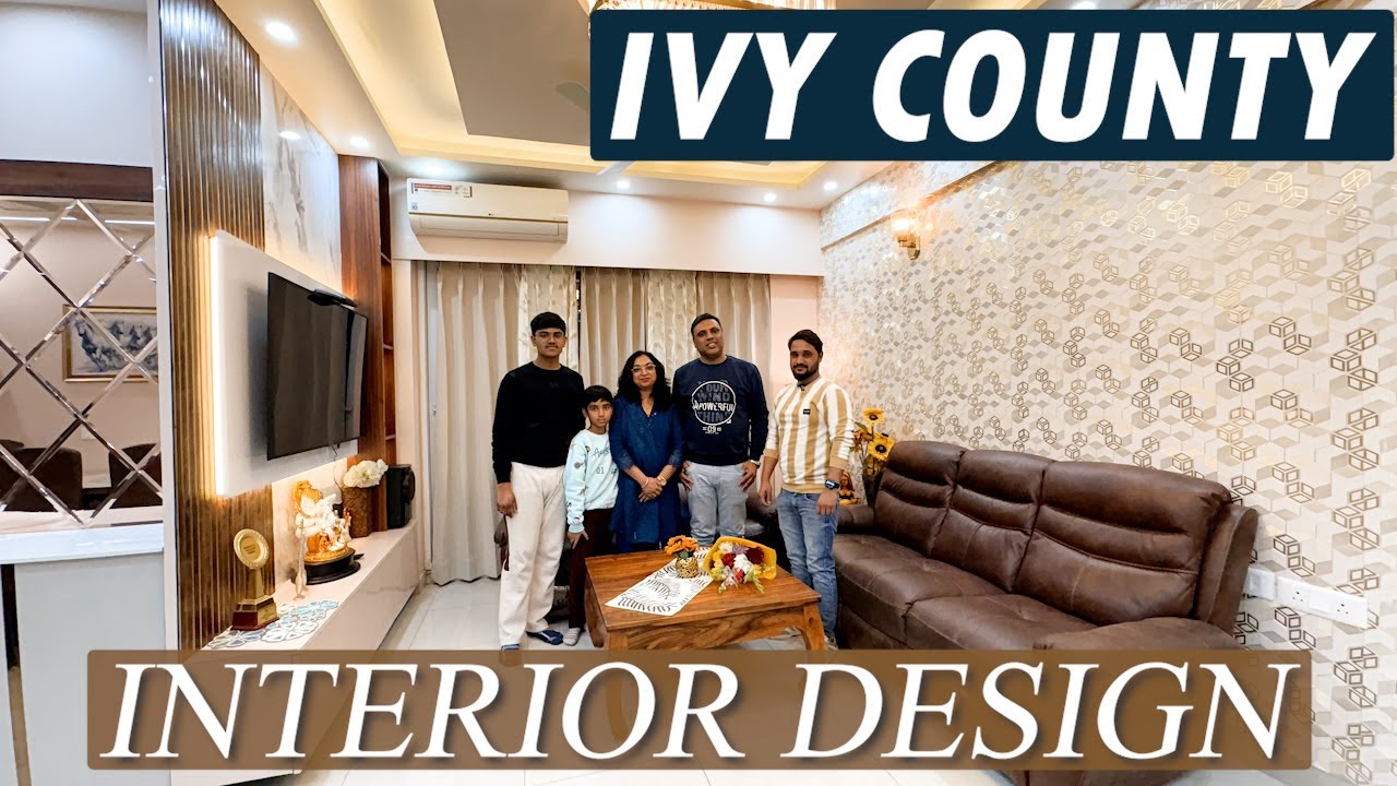 Compact 3 BHK + Servant Room Interior Design in Ivy County Noida sector ...
