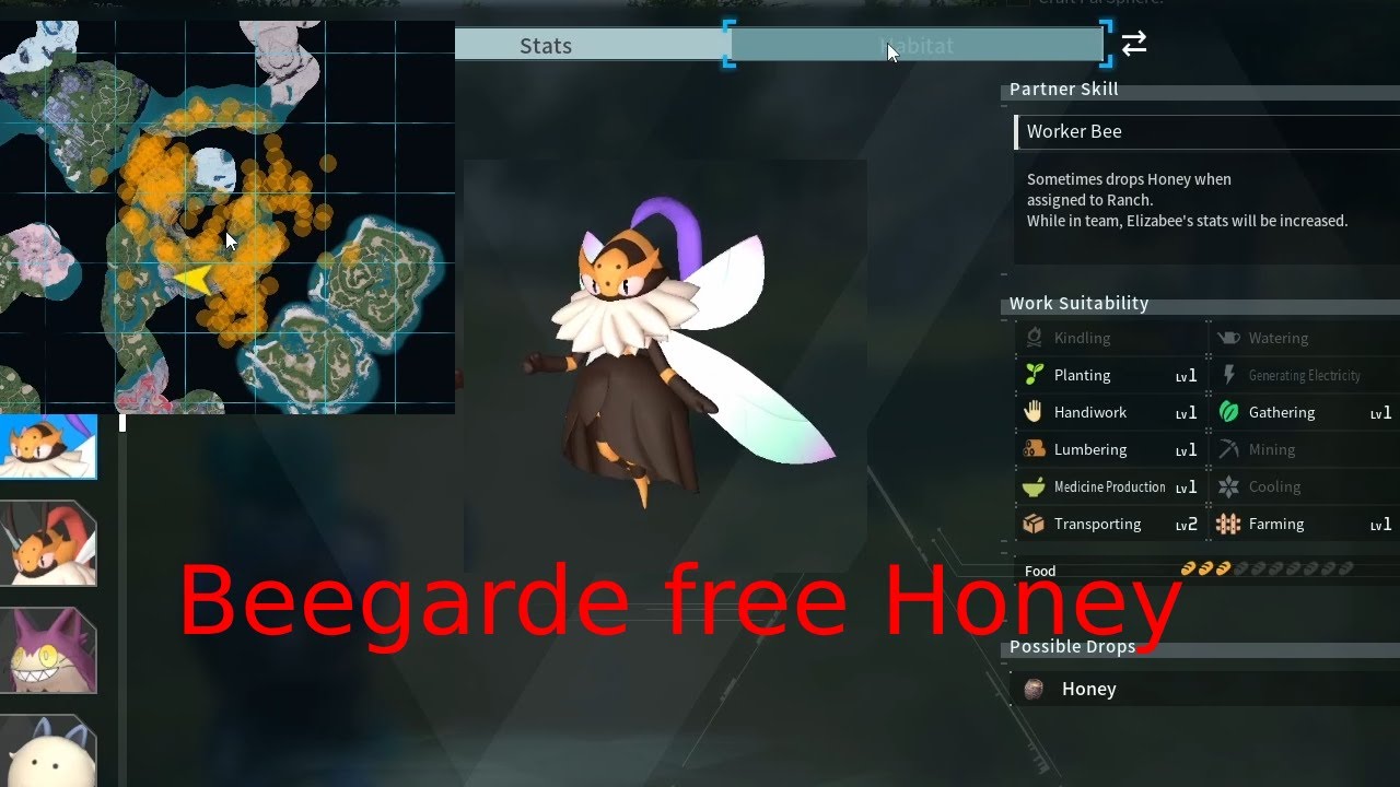 FREE Honey Palworld | how to get Beegarde | Guide - YouTube