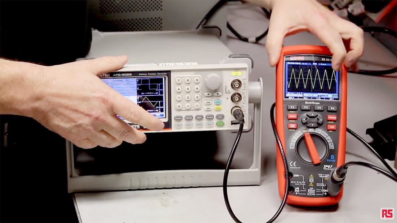 Overview of the HS-608 MeterScope by RS PRO - YouTube