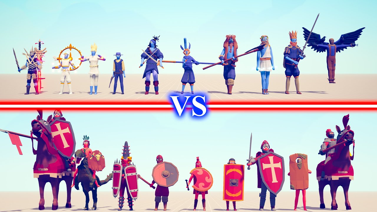 BOSS UNITS Team vs SHIELD Team - Totally Accurate Battle Simulator TABS ...
