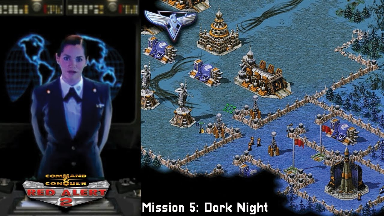 Red Alert 2 - Allied Mission 5: Dark Night - YouTube