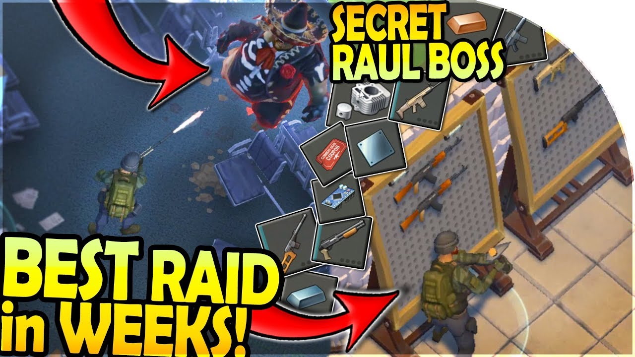 SECRET PRISONER RAUL BOSS - *BEST* RAID in WEEKS! - Last Day on Earth ...