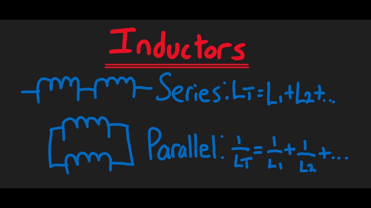 Inductors: Series and parallel - YouTube