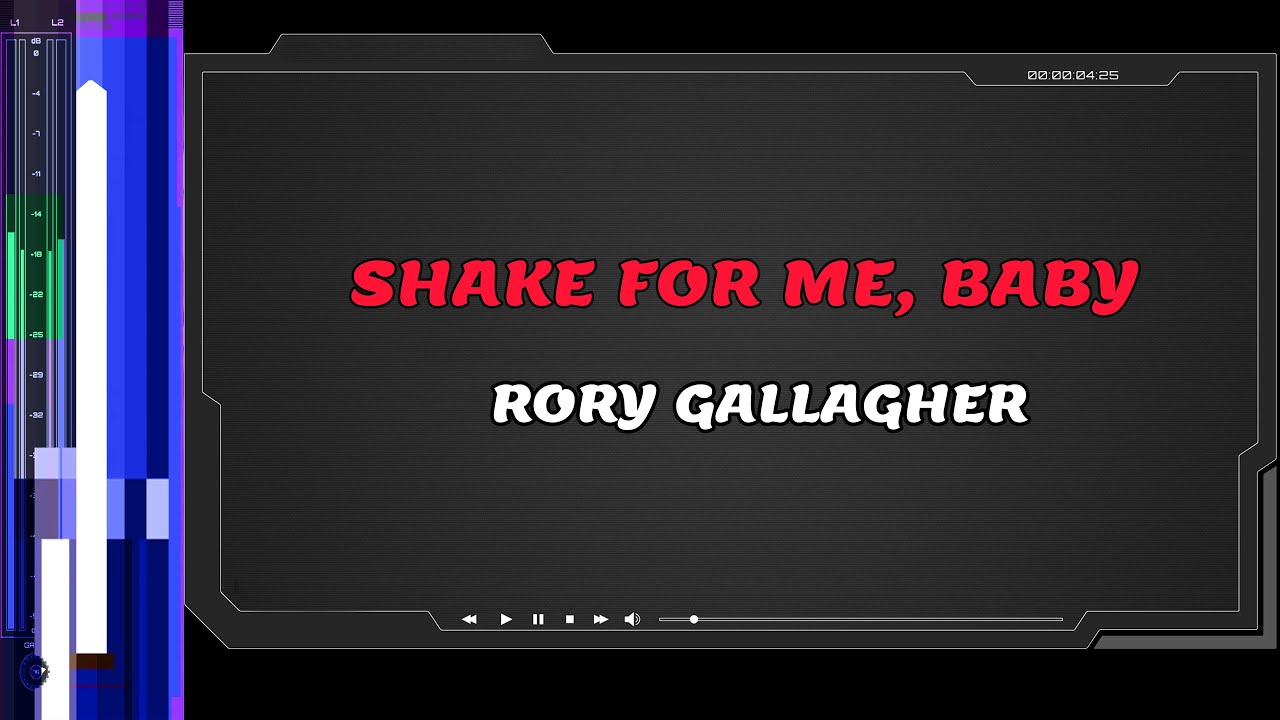 Rory Gallagher - Shake for me, Baby [1971] - YouTube