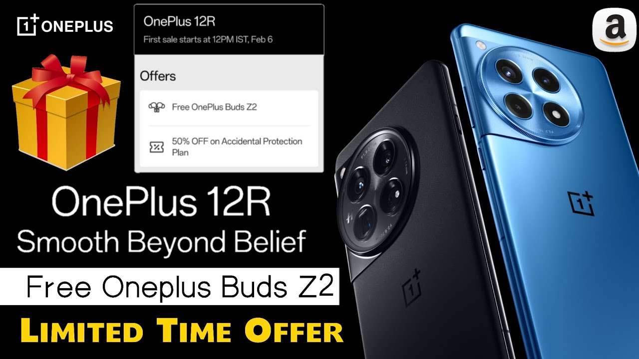 Free Oneplus Buds Z2 🔥 Limited Time Offer 🔥 Oneplus 12R 5G Bank Offer 🔥 ...