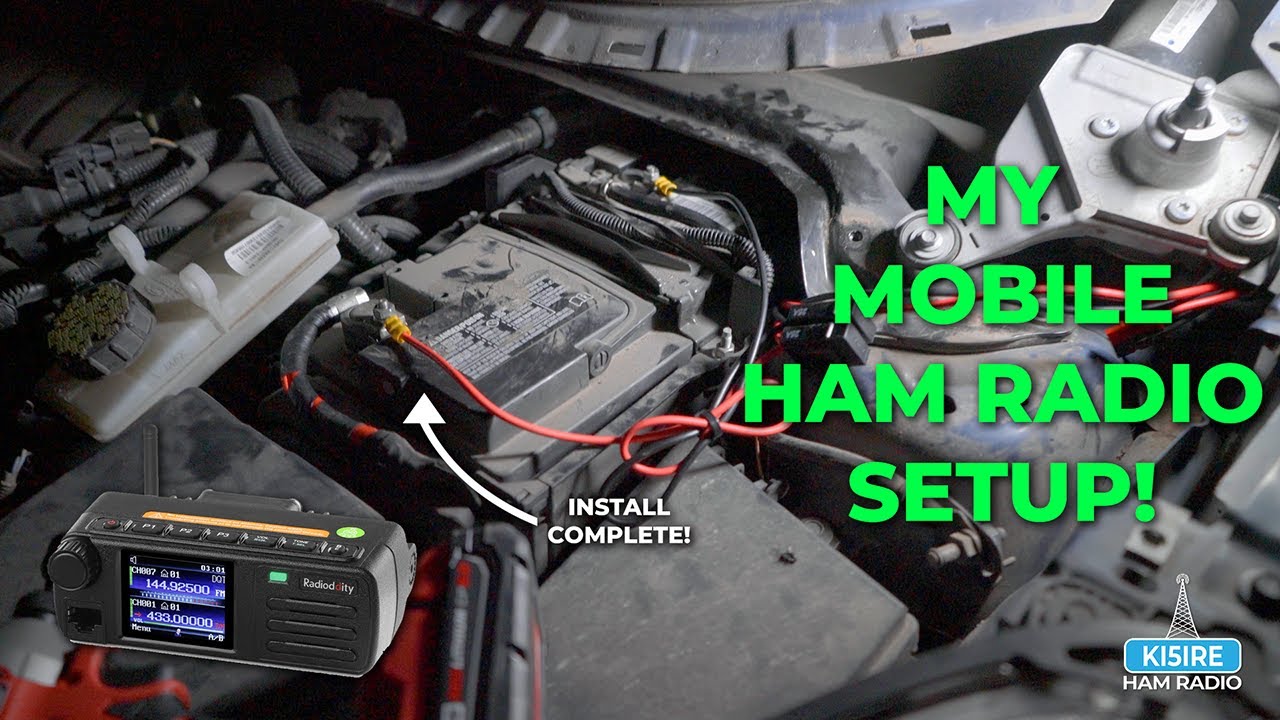 A Look at My Mobile Ham Radio Setup! - YouTube