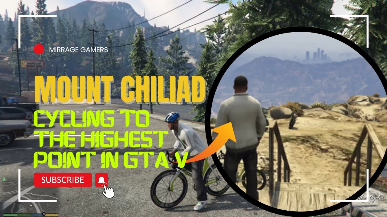 Extreme GTA V Challenge: Cycling to the Highest Peak! - YouTube