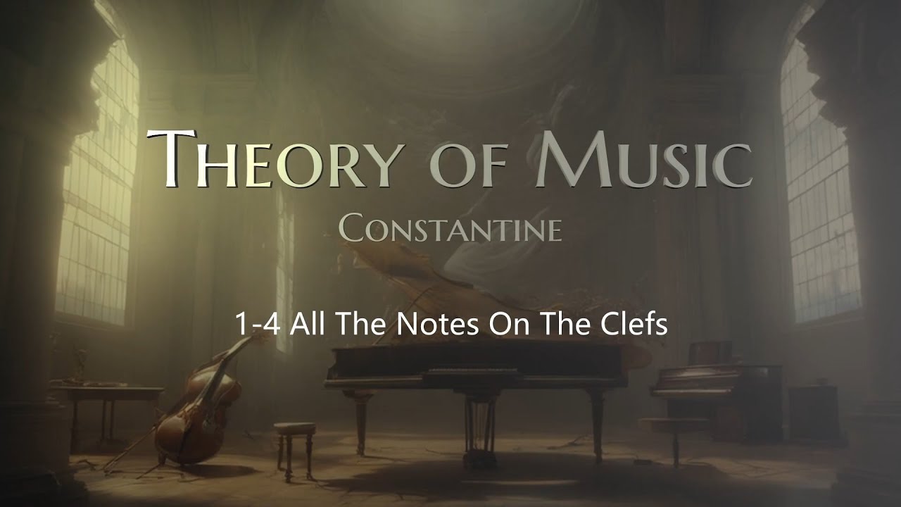 1-4 All The Notes On The Clefs - Theory of Music - YouTube