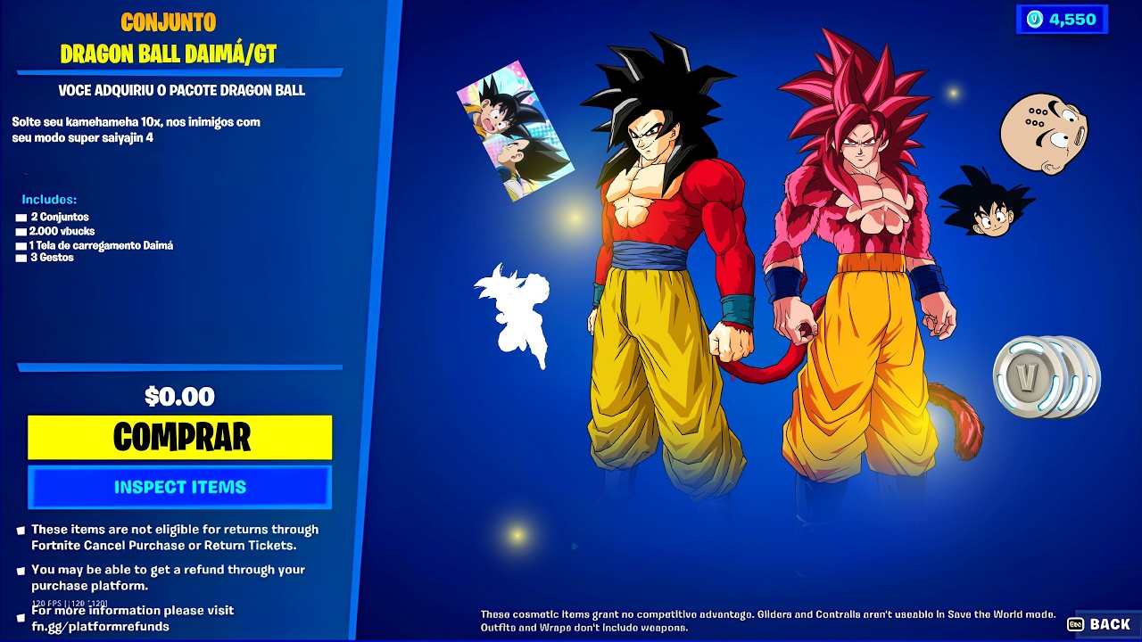 🔥*AGORA* Goku e DRAGON BALL DAIMÁ ESTÃO CHEGANDO no FORTNITE ...