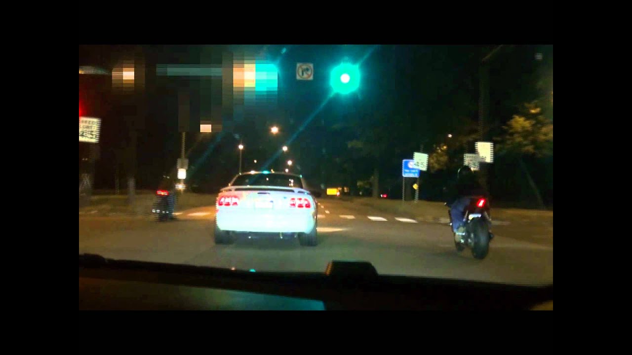 Mustang Cobra full s/c terminator swap vs '07 Yamaha R6 600cc from a ...