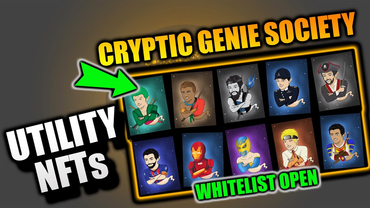 Cryptic Genie Society : NFT Art + 3D Gaming Experience - New NFT ...