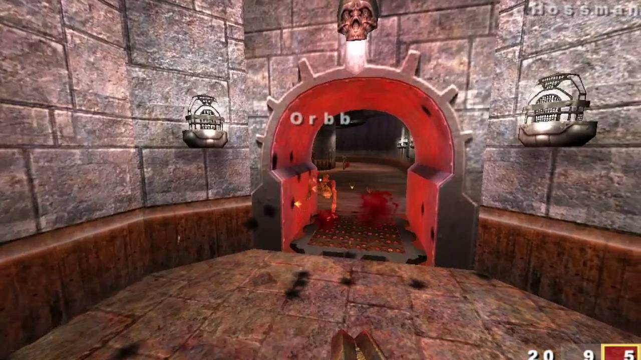 Quake III Arena Walkthrough - Part 08 - Q3DM6: The Camping Grounds ...