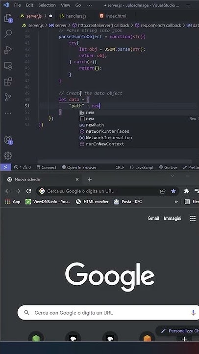 Upload images with vanilla Node JS | Node JS Tutorial | Part 1 - YouTube